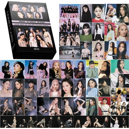 NMIXX Photo Cards 55Pcs NMIXX AD MARE New Album LOMO Cards NMIXX Post ...