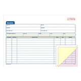 Adams® Invoice Book, 3-Part, Carbonless, White, Canary, Pink, 8-7/16" x ...