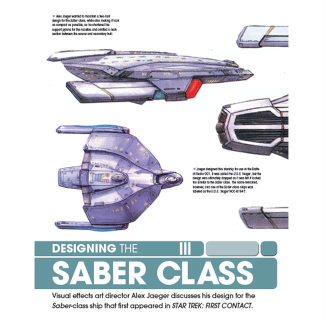 Saber class star trek - gosttr