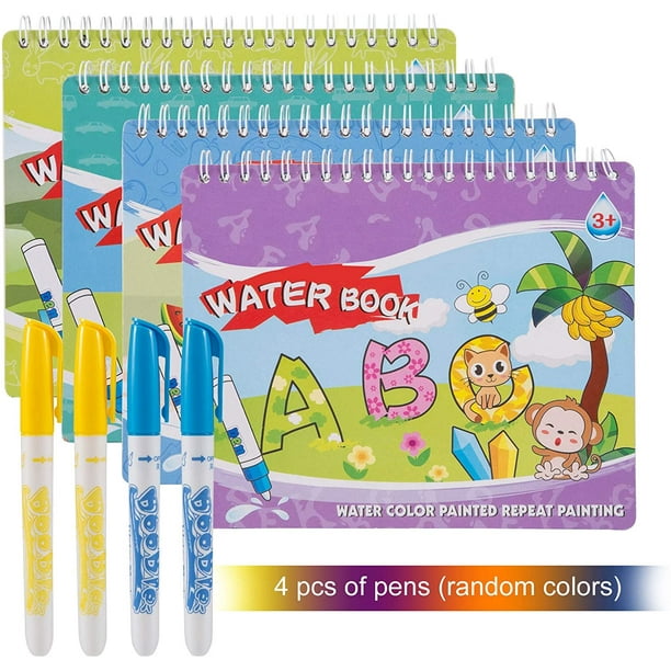 Watercolor Coloring Books