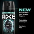 AXE Body Spray 48 Hour All Over Fresh Apollo Aluminum Free, 3.9 oz Twin ...