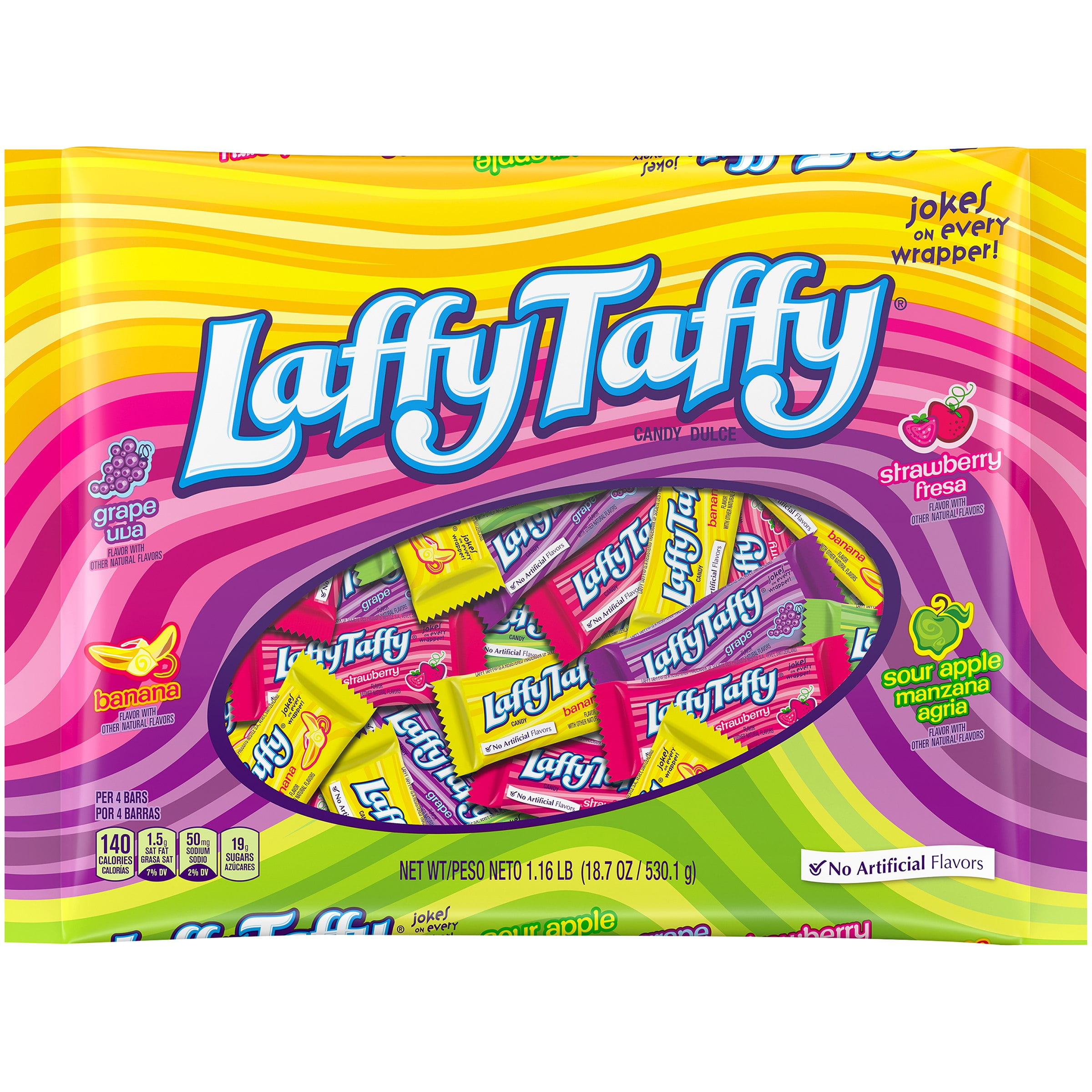 Laffy Taffy Assorted Mini Candy Bars 18 7 Oz Walmart Walmart laffy-taffy-assorted-mini-candy-bars-18-7-oz-walmart-walmart