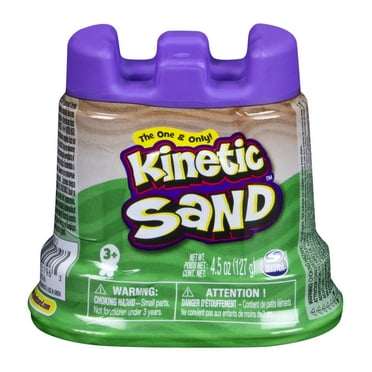 Kinetic Sand - Single Container - 4.5 oz - Brown - Walmart.com