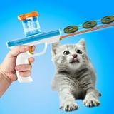 Nerf Cat Catnip Disc Treat Blaster Cat Toy with 3 Catnip Discs ...