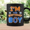 Cute IM The Birthday Boy Matching Blue Orange Party Coffee Mugs ...