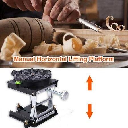 SHTUUYINGG Manual Lifting Platform Woodworking Bench 360 Degree ...