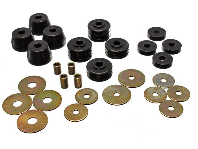 Body Mount Set - Compatible with 1975 - 1977, 1986 - 1989 Dodge W100 ...