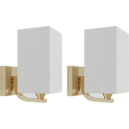 Fabric Wall Sconce Battery Operated Wall Lamp 2 Pack，Set of 2 Battery ...