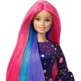 Barbie Color Surprise Doll with Color-Changing Hair & Hair Stencils ...
