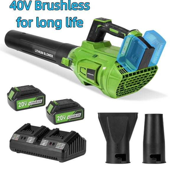 ZoomBroom Small Wireless Electric Air Blower, Lightweight ...