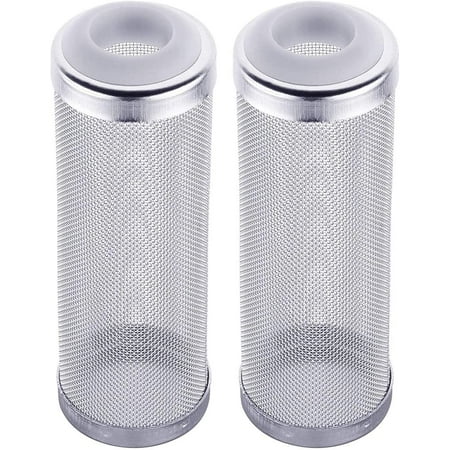 HEIBINAquarium Filter Guard Mesh Filter Guard Fish Safety Protection Shrimp Mesh Net Stainless ...