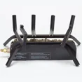 HearthSense Vented Gas Log Set with Remote Control Kit - 18 in., 45,000 ...