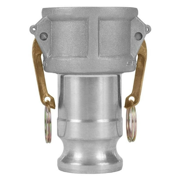 Gloxco Aluminum Type DA Cam and Groove Hose Fitting, Reducer, 2" Female ...