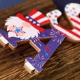Independence Day Wooden Table Decoration Signs Memorial Day Table ...