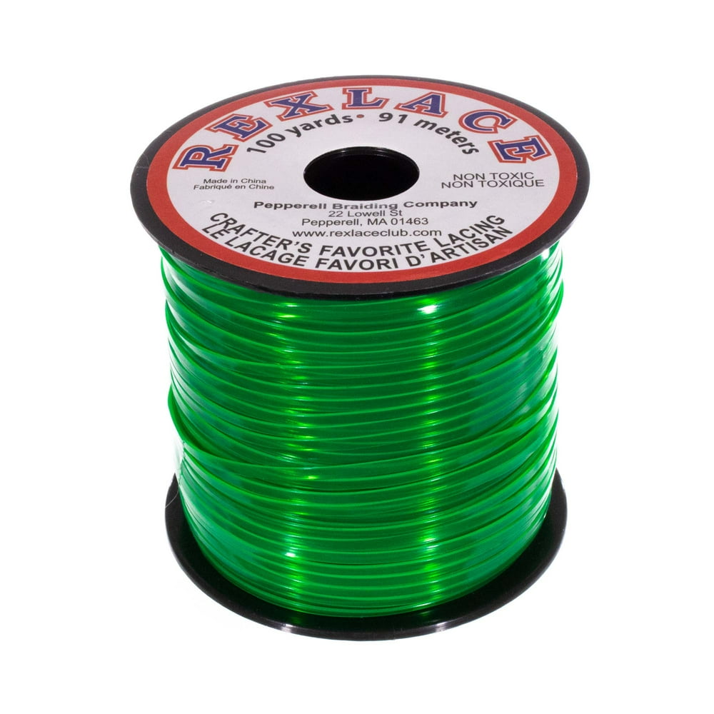 Craft County Rexlace Plastic Craft Lace - 3/32 Inch - Available in a ...