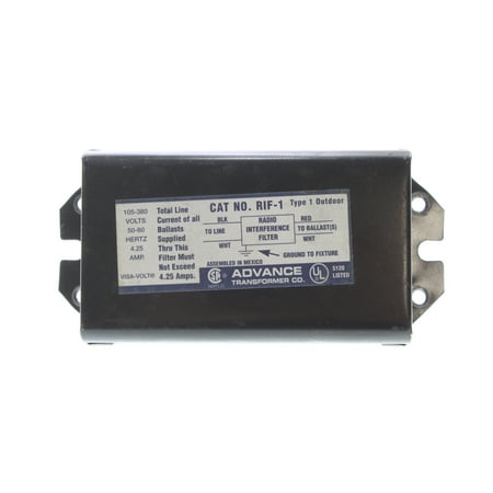 Advance Ballast RIF-1 Outdoor Radio Interference Filter for Ballasts ...