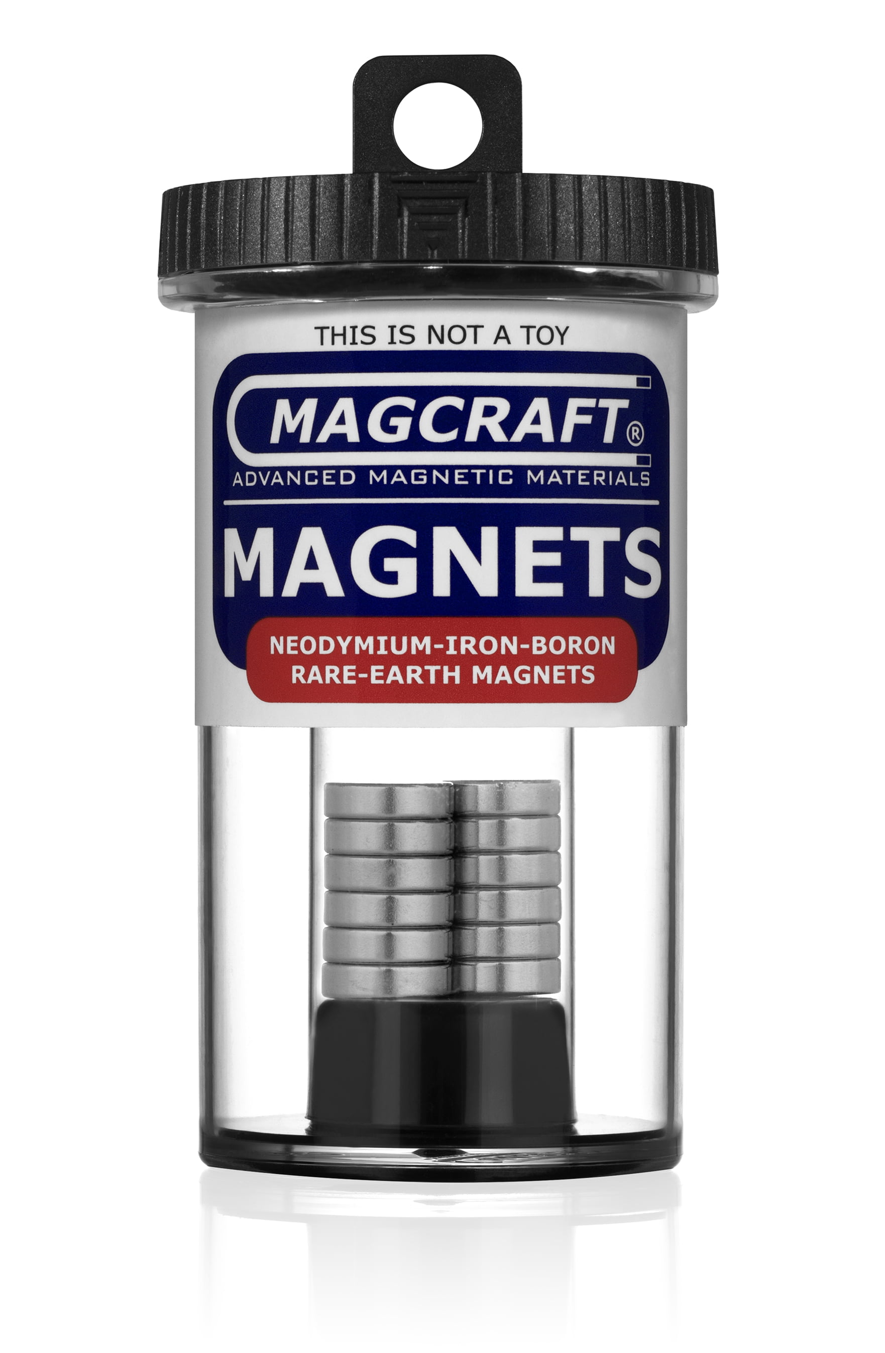 MAGCRAFT® NSN0590 - Rare Earth Ring Magnets, 0.5 in. Outside Diameter x ...