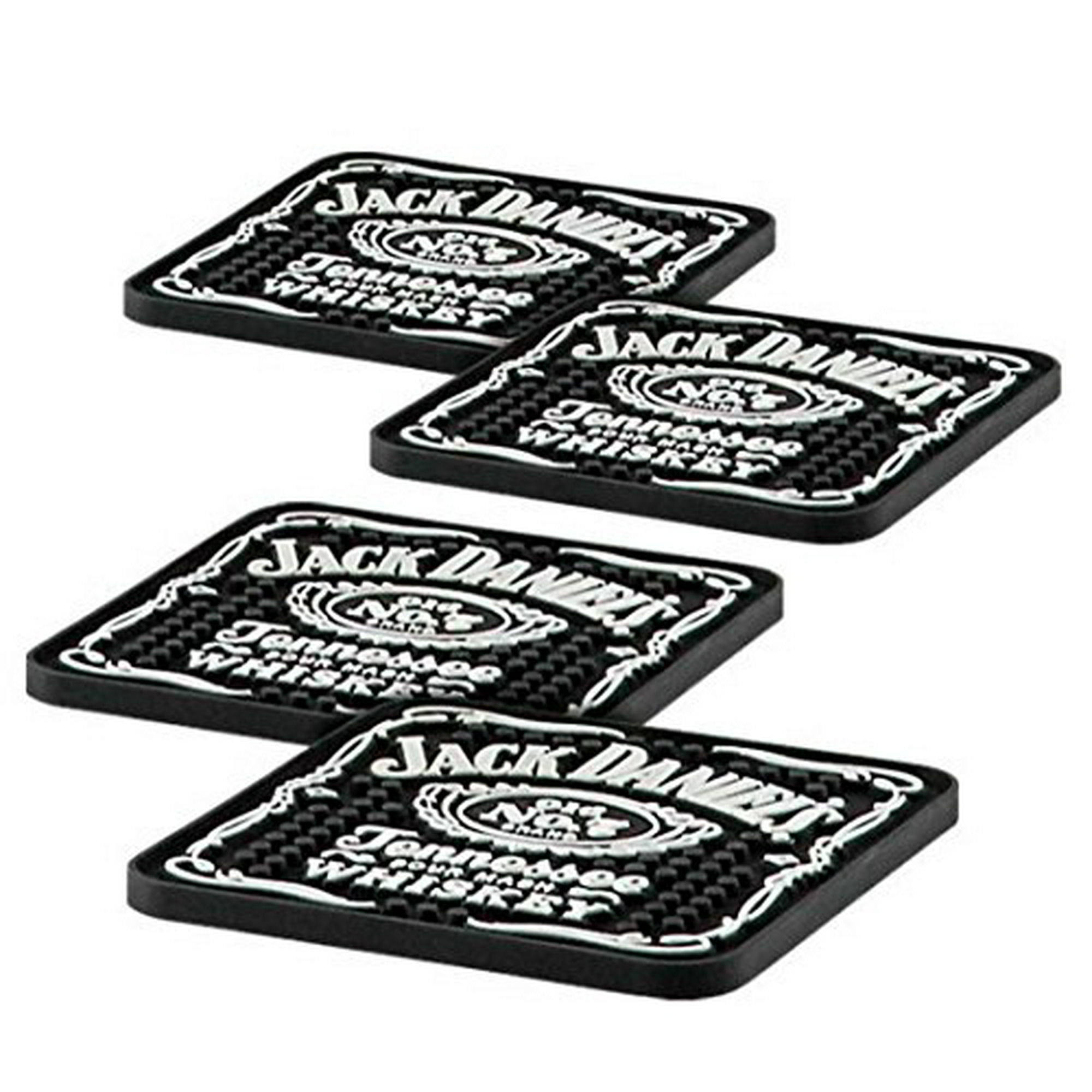 Click here for Jack Daniels Pvc Rubber Set Of 4 Coaster Set Mini... prices