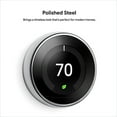 Google Nest Learning Thermostat - Programmable Smart Thermostat for ...