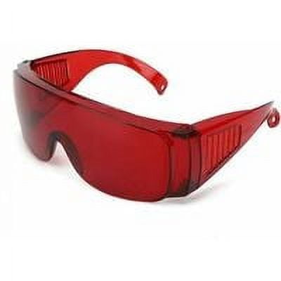 Marco PC para gafas de seguridad con protección láser (rojo) 1 pieza ...