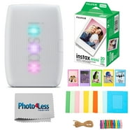 Fujifilm Instax Link Wide Instant Smartphone Photo Printer, Gray Deluxe ...