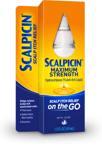 2 Pack - Scalpicin Max Strength Scalp Itch Treatment 1.5oz Each ...
