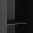 RealRooms Basin Framed 3 Door Wardrobe, Black - Walmart.com