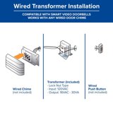 Heath Zenith Wired Doorbell Chime Transformer, Metal, Lock-Nut Type ...