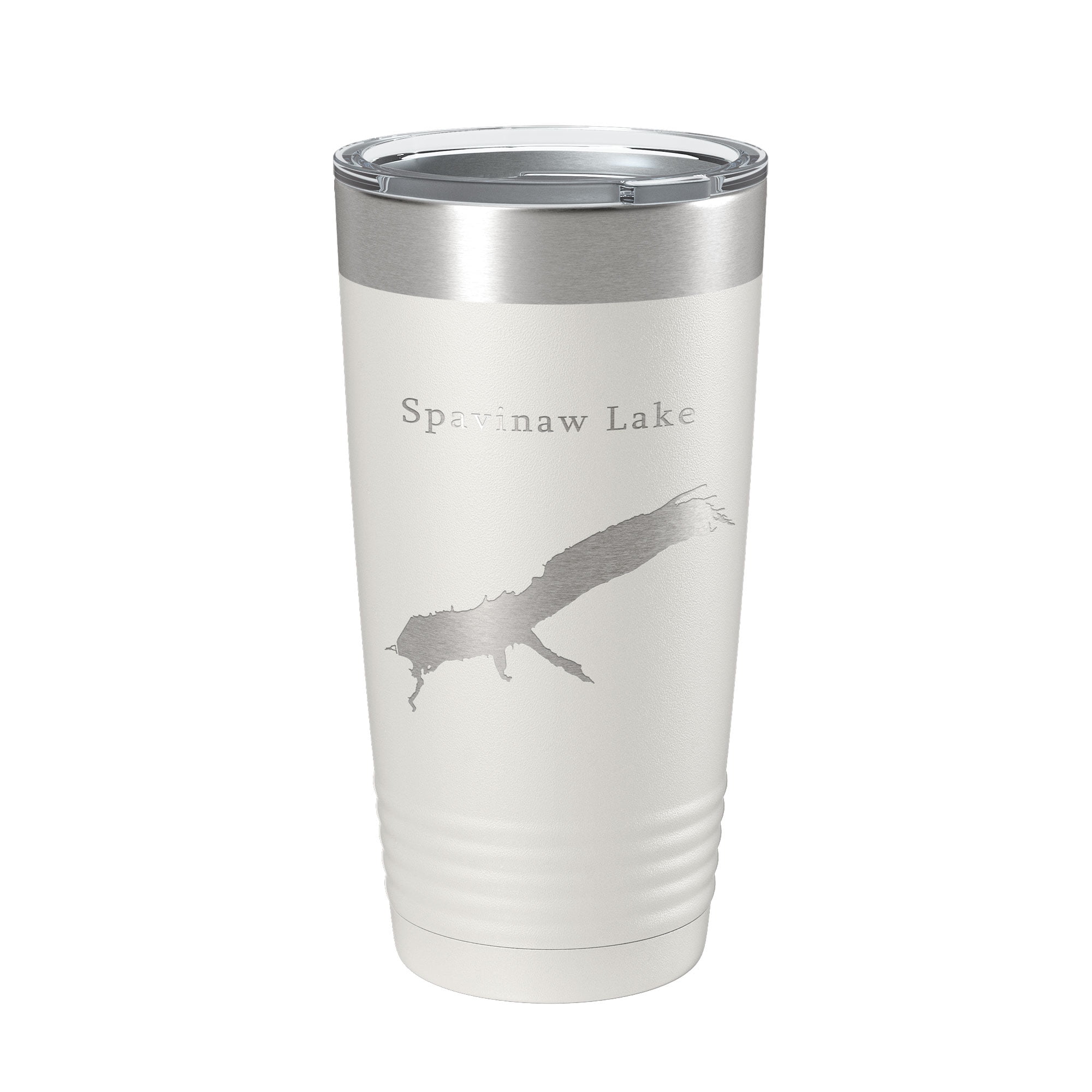 Spavinaw Lake Map Tumbler Travel Mug Insulated Laser Engraved Coffee ...