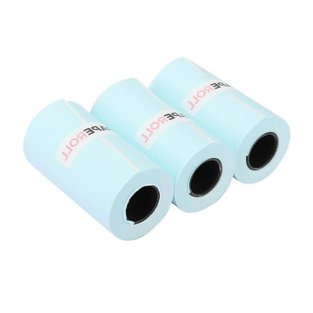 Printer Paper, Light Blue / Yellow Waterproof Thermal Paper, For ...