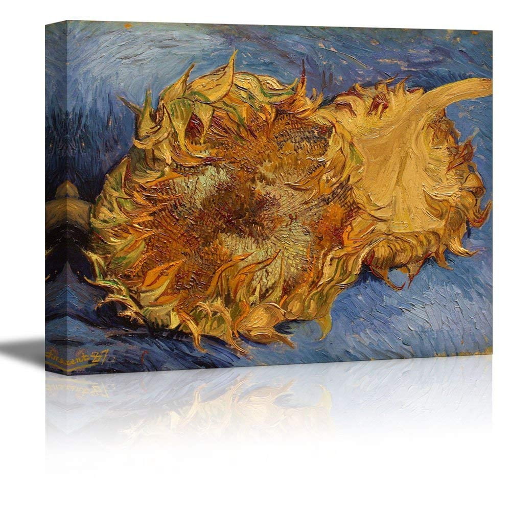 wall26 The Sunflowers by Vincent Van Gogh - Oil Painting Reproduction ...