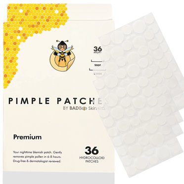 Alba Botanica Acnedote Acne Spot Stickers, Fast Healing Pimple Patches ...