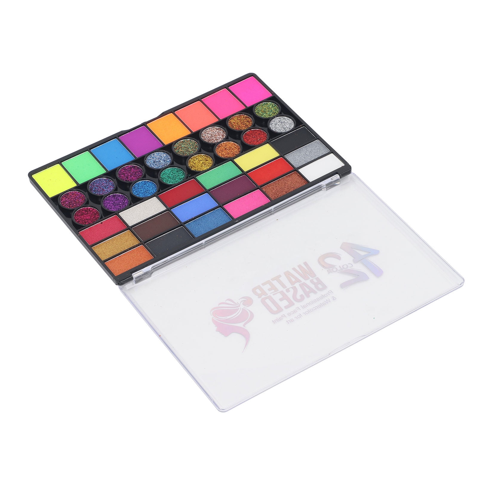 Kit de Paleta de Pinta Facial, 68 g / 2.4 oz de colores Vibrantes de ...