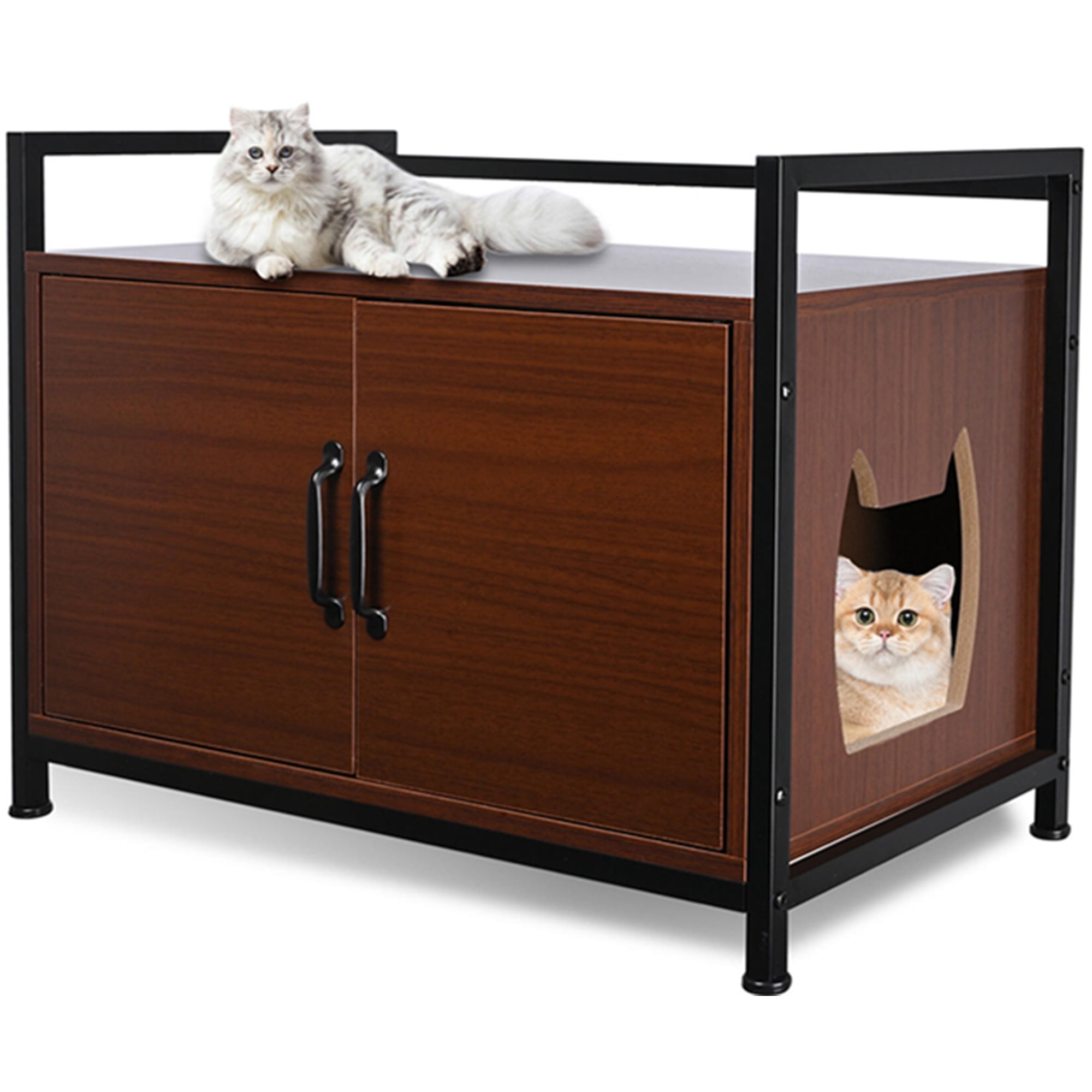 Click here for Livingbasics Cat Litter Box Enclosure  Hidden Cat... prices