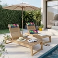Bear Outdoor Pillows for Chaise Lounge Chair Beach Headrest Pillow Set ...