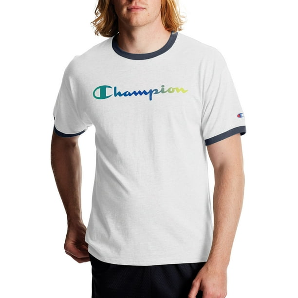 Champion - Champion Men's Classic Graphic Ringer Tee - Walmart.com ...