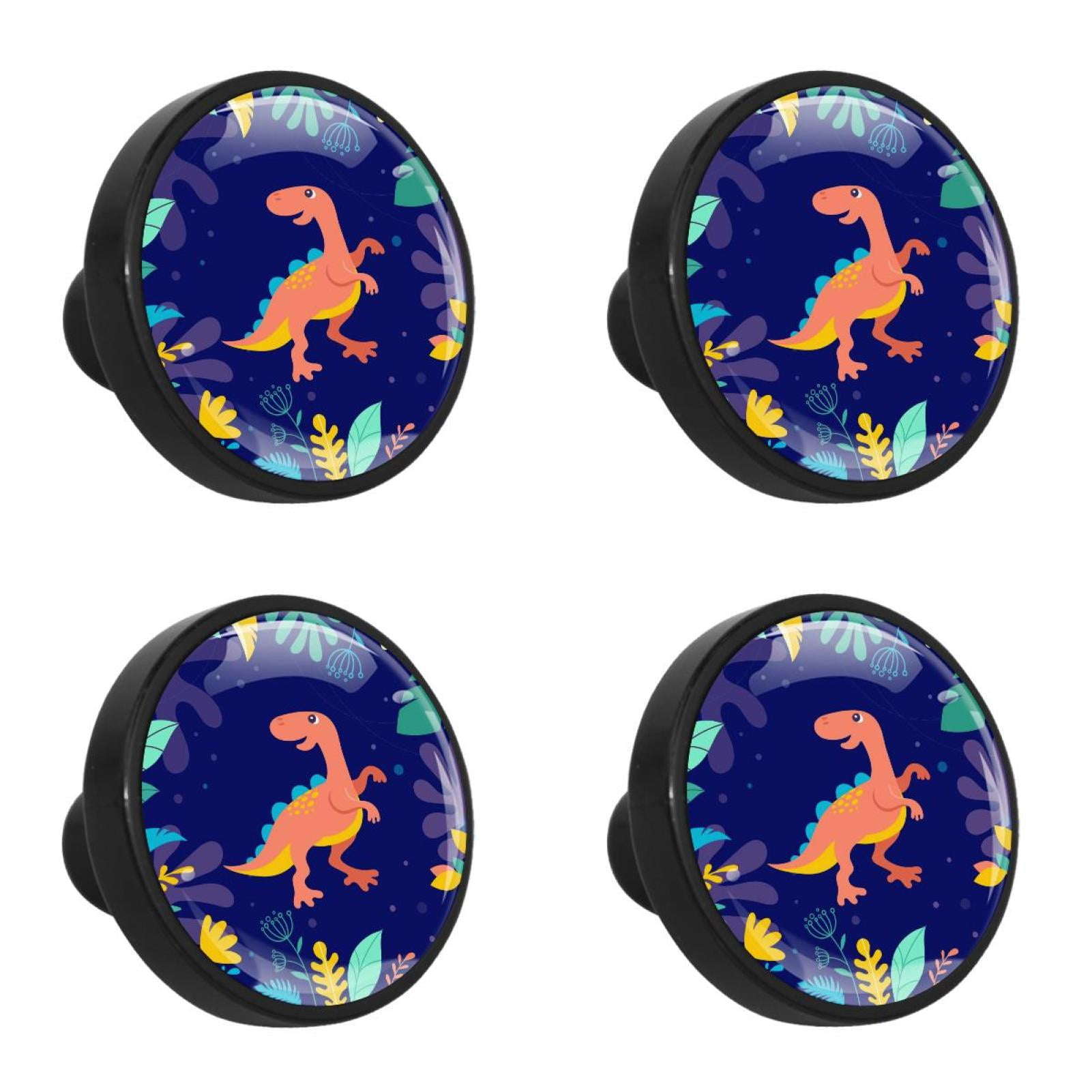 4 Pcs Dinosaur Knobs for Kitchen Cabinet Cupboard Dresser Bookcase ...