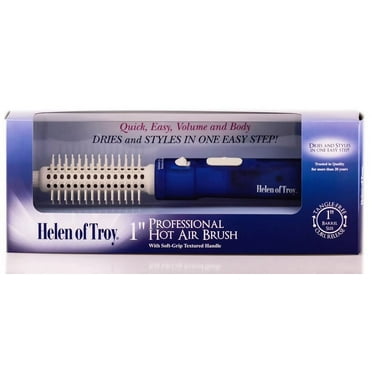 "Helen of Troy 1514 Brush Iron, White, 1 1/2 Inches Barrel -- Salon ...
