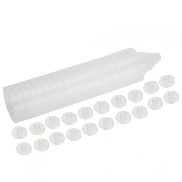 Aquarium Funnel Feeder,20Pcs Aquarium Plastic Red Funnel Feeder Fish ...