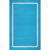 nuLOOM Braided Gwenyth Solid Border Area Rug or Runner - Walmart.com