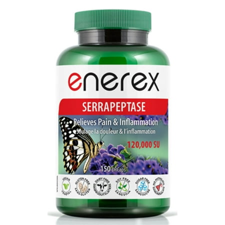 ENEREX Serrapeptase 120,000 SU - 150 caps) - Walmart.ca