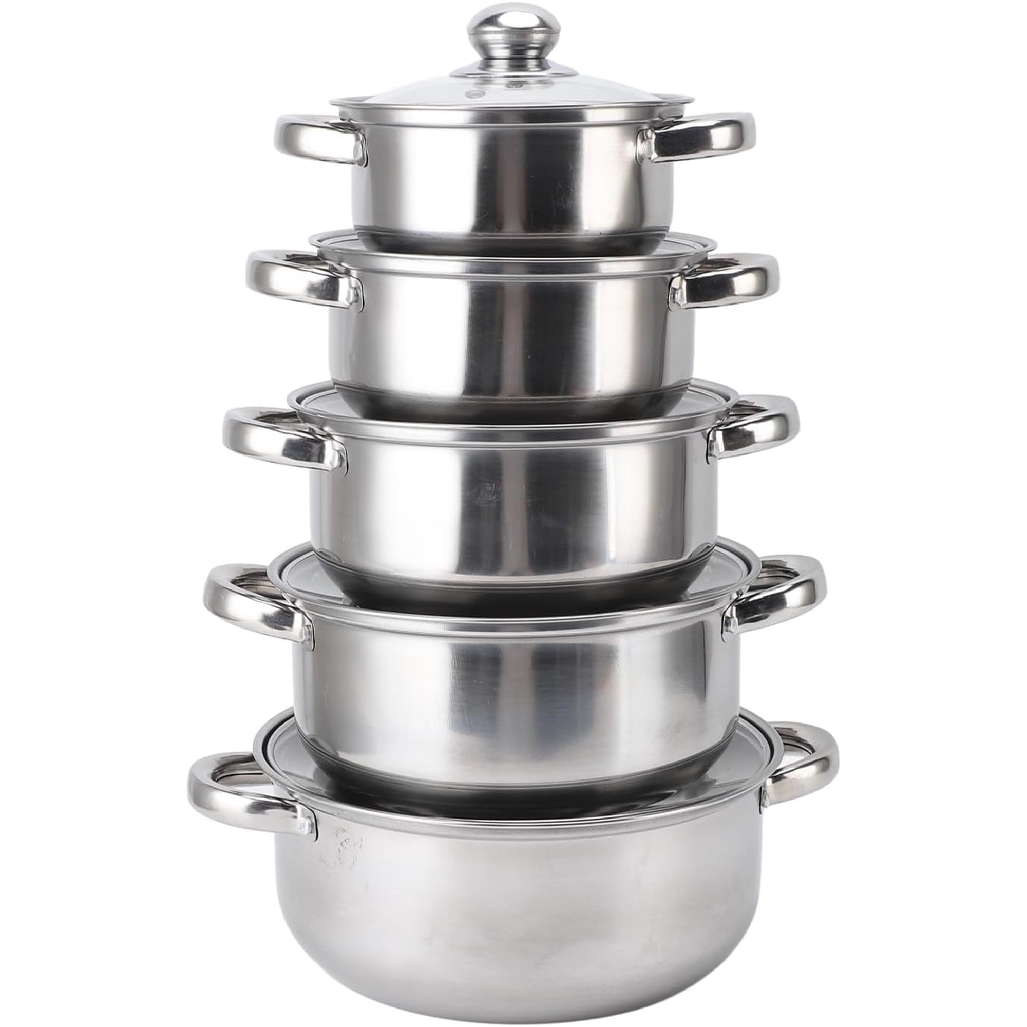Click here for Zorvita Topyond 5 Piece Stainless Steel Cookware S... prices