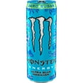 Monster Energy, Ultra Blue Hawaiian, Sugar Free Energy Drink, 12 fl oz ...