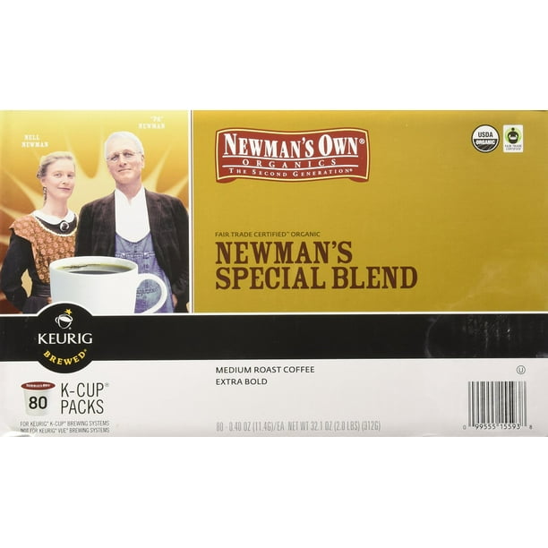 Newman's Own Special Blend Coffee K-Cups, Medium Roast, 80 Count ...