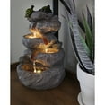 Esterno Turtle Tabletop Fountain, Turtles in Waterfall Decorative ...