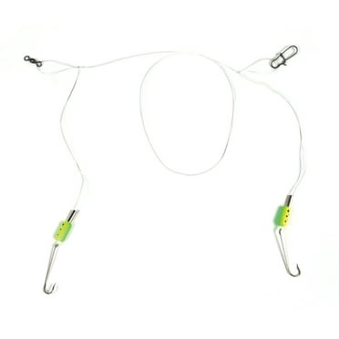 Sea Striker Fireball Bluefish Double Drop Fishing Rig, 3/4" Red ...