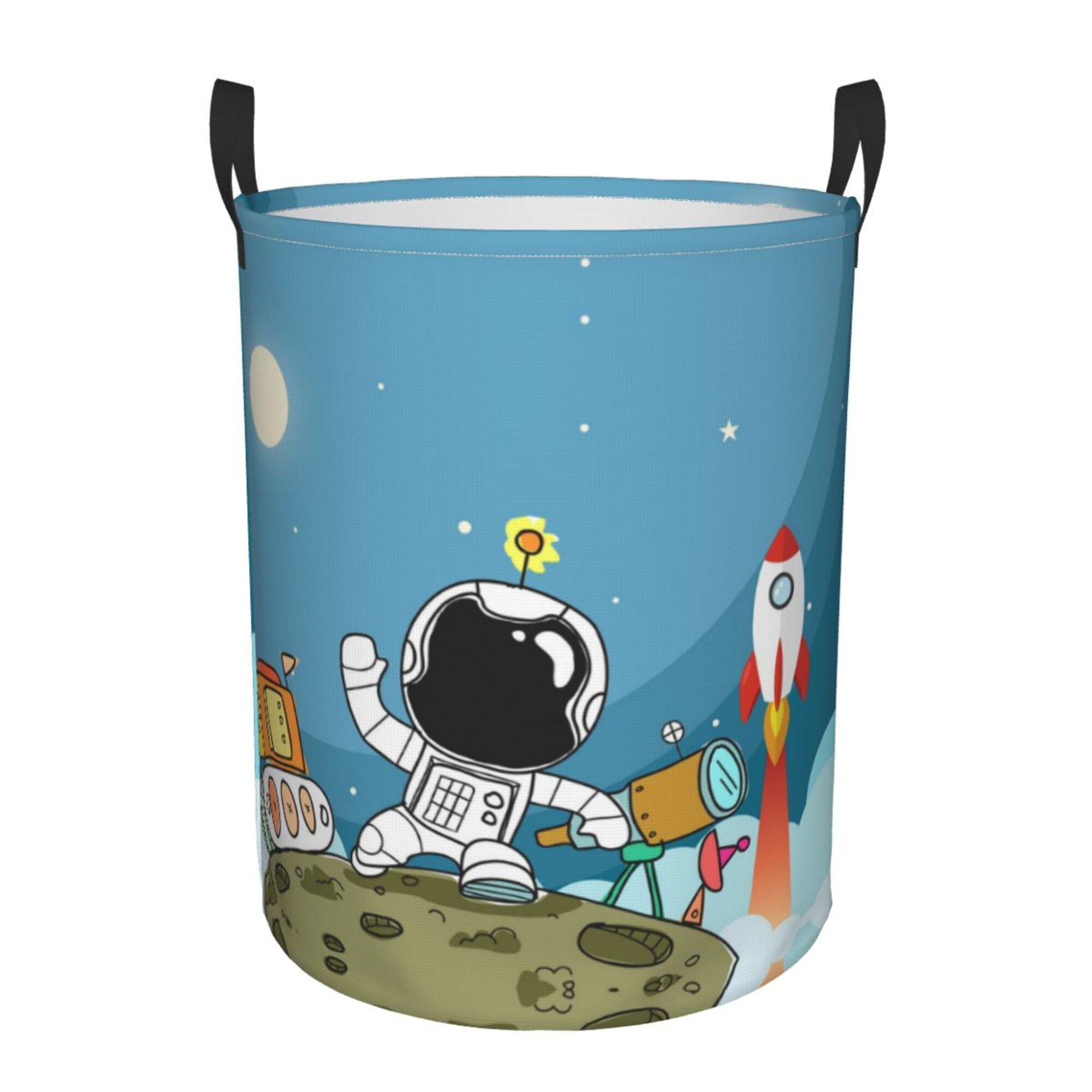 Spaceman Laundry Basket Organizer Collapsible -Dirty Clothes Hamper for ...