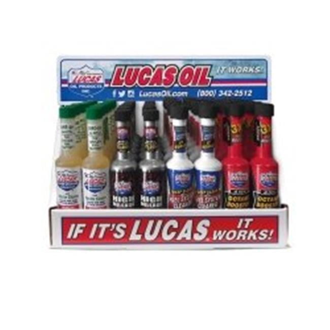 Lucas Oil LUC10190 Fuel Treatment Display - Walmart.com - Walmart.com