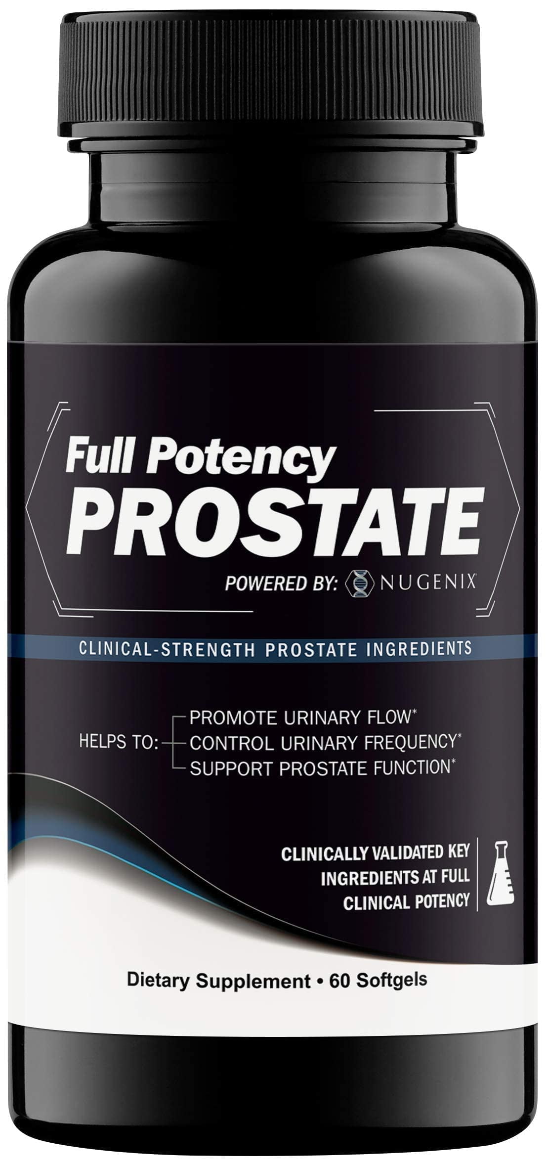 Suplemento prostático Nugenix Full Potency para hombres 60 cápsulas ...