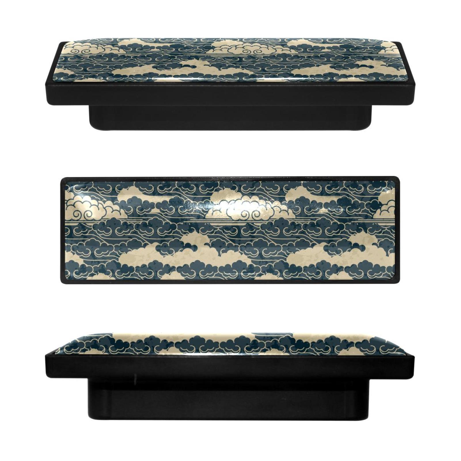 4 Pcs Rectangle Cabinet Handle Cupboard Knob Drawer Pulls Handle ...